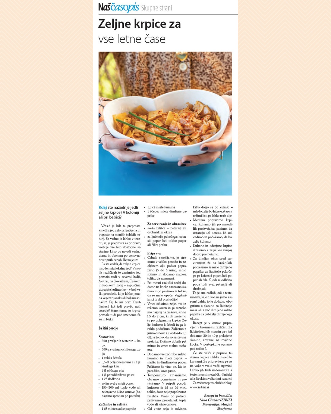 Italijanski kolač z rikoto in limono - sladka melodija svežine - Izibizi
